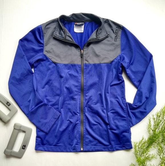And1 | Jackets & Coats | And Womens Blue Athletic Zipup Jacket | Poshmark